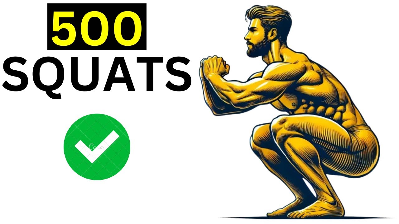 500 squats daily - YouTube
