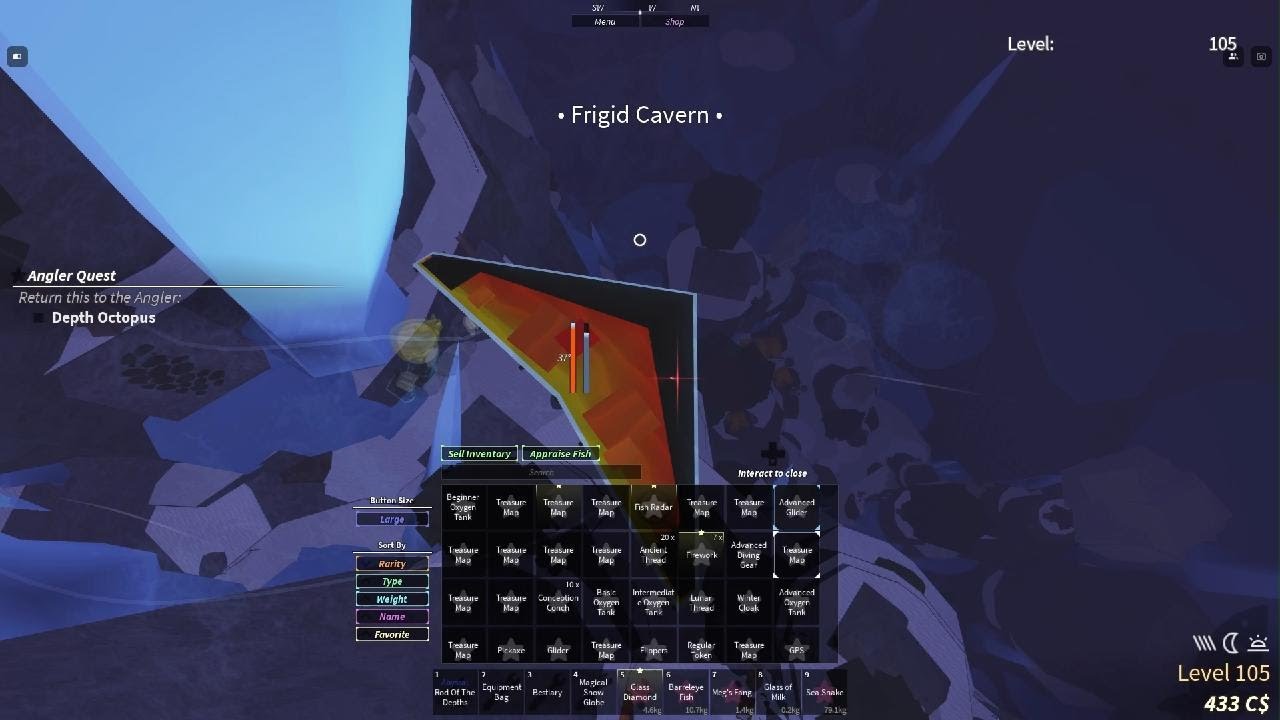 Selling my inv in fisch - YouTube