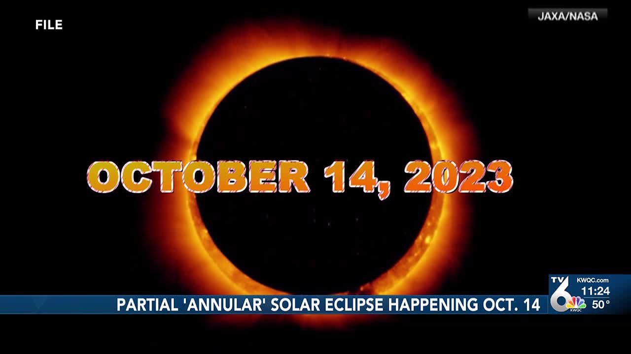 Partial ‘Ring of Fire’ solar eclipse will be visible in the Quad Cities ...
