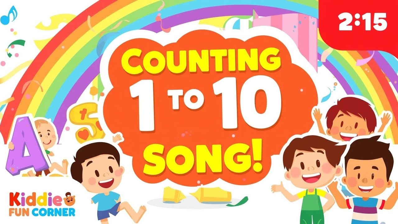 Counting 1-10 Song | Counting to 10 songs | Nursery Rhymes, fun ...