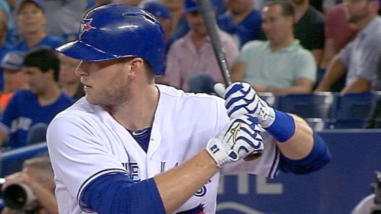 8/23/16: Dickey, Martin lead Blue Jays past Angels - YouTube