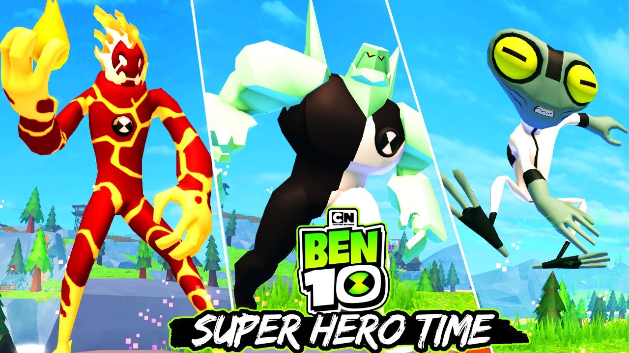 BEN 10 SUPER HERO TIME! OS NOVOS ALIENS DO CLASSICO COMO CHAMA ...