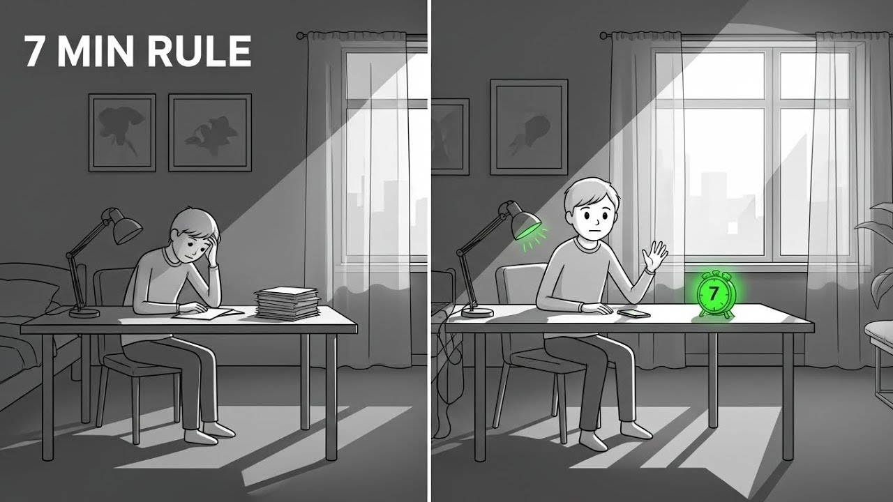 The 7-Minute Rule That Will Fix Your Entire Life #SelfImprovement # ...