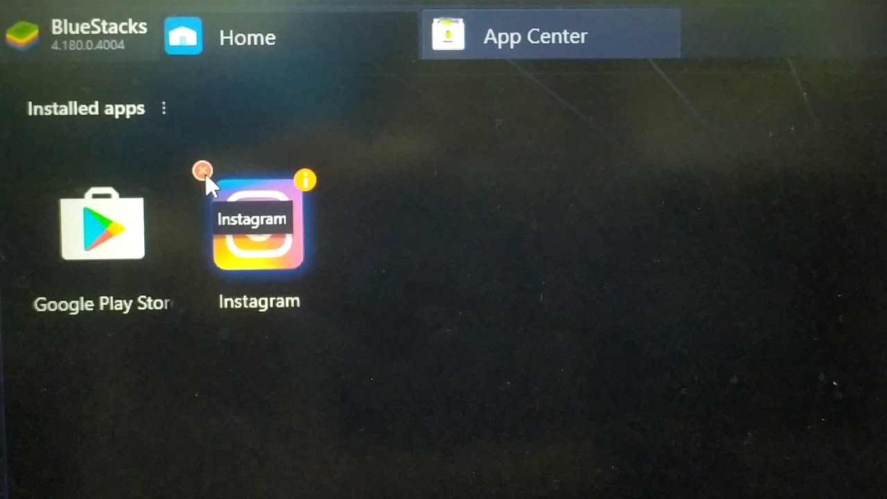 How to Uninstall App in Bluestacks 4 - YouTube