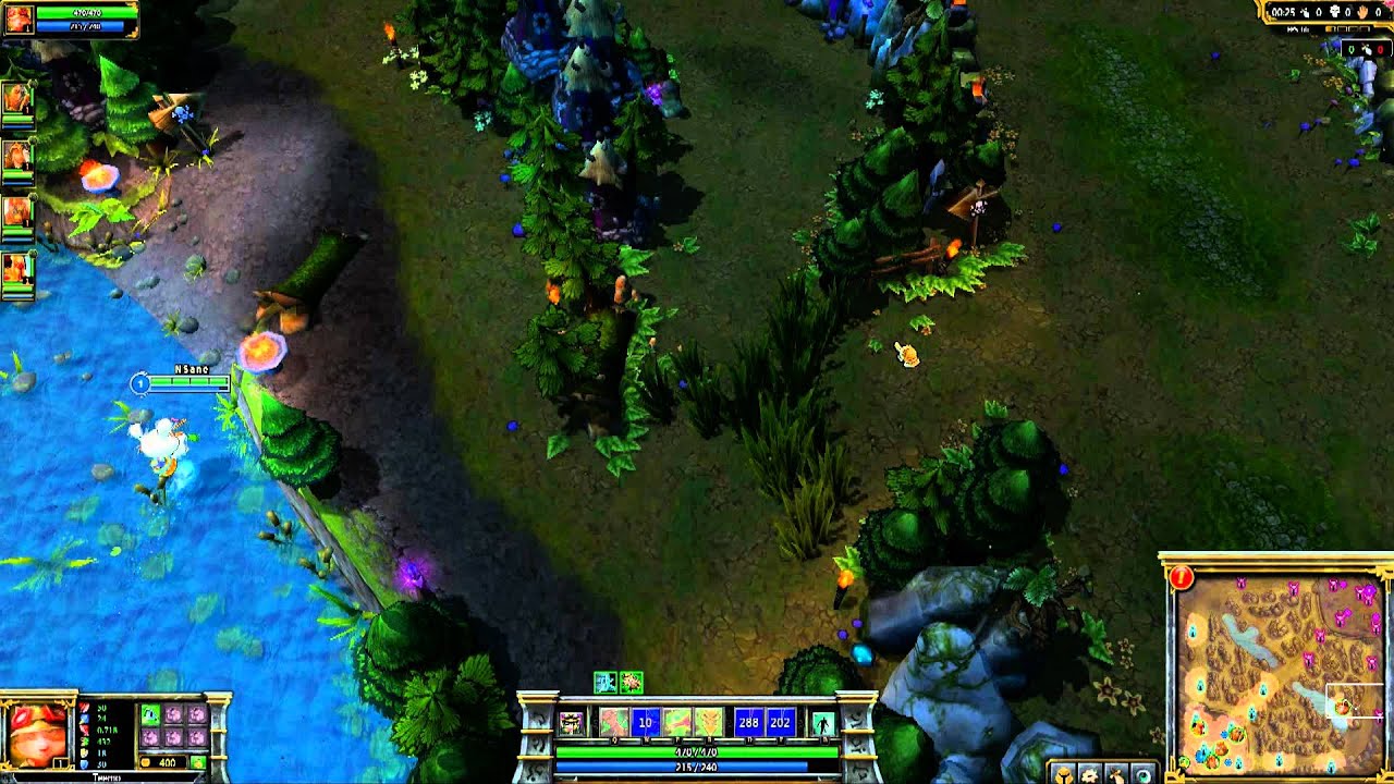 League Of Legends Teleport First Blood - YouTube