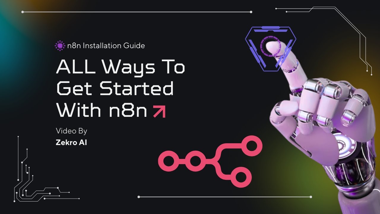 All Ways To Install n8n | n8n Interface Tutorial | n8n Full Course #ai ...