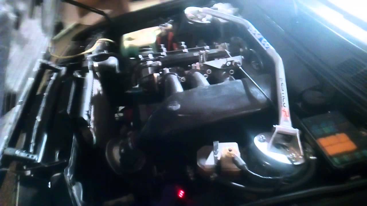 E30 m3 s14b20 with Megasquirt and wasted spark - YouTube