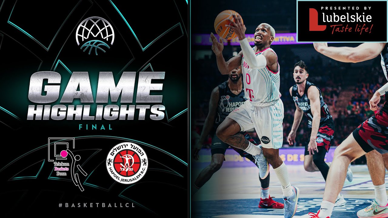 Telekom Baskets v Hapoel Jerusalem | FINAL | Highlights - Basketball ...