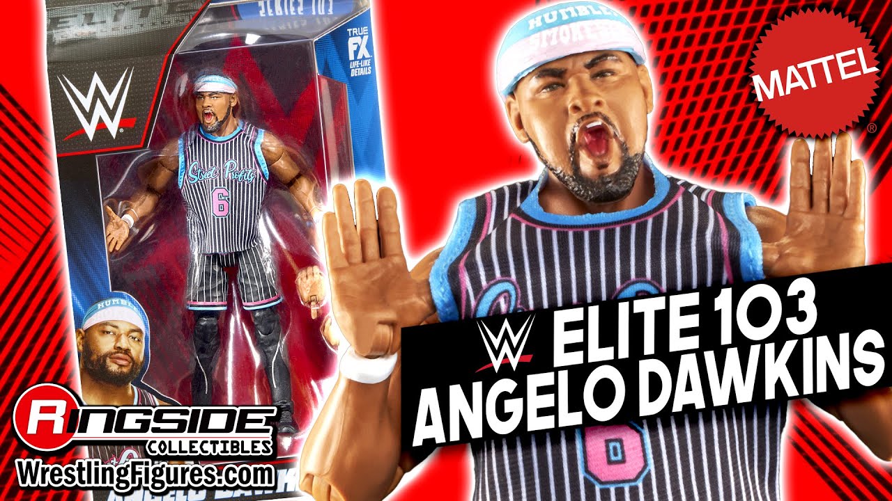 WWE Figure Insider: Angelo Dawkins - Mattel WWE Elite 103 Wrestling ...
