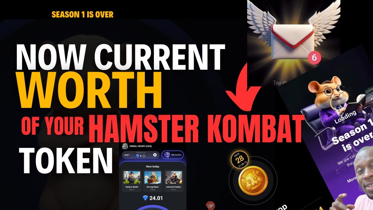 NOW CURRENT WORTH OF YOUR HAMSTER KOMBAT TOKEN #hamsterkombat - YouTube