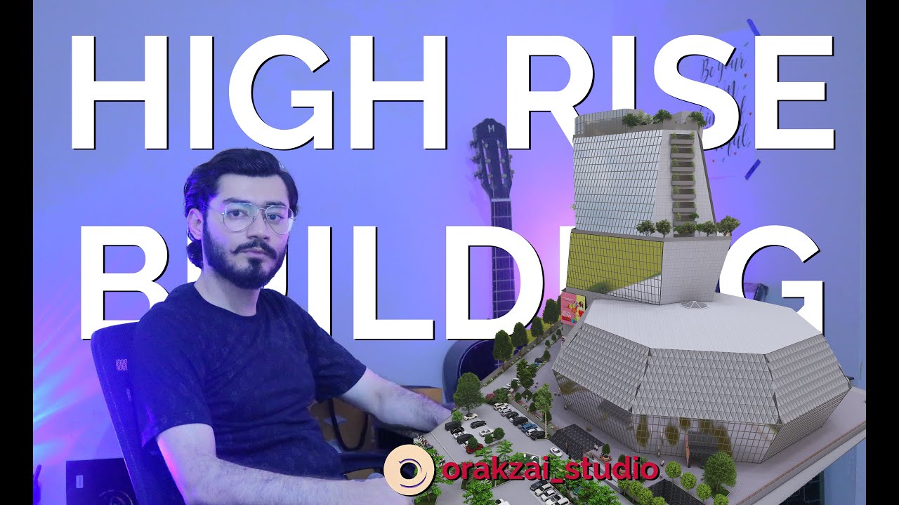 How I Design Mixed Use High Rise Building | #Architecture | Academic ...