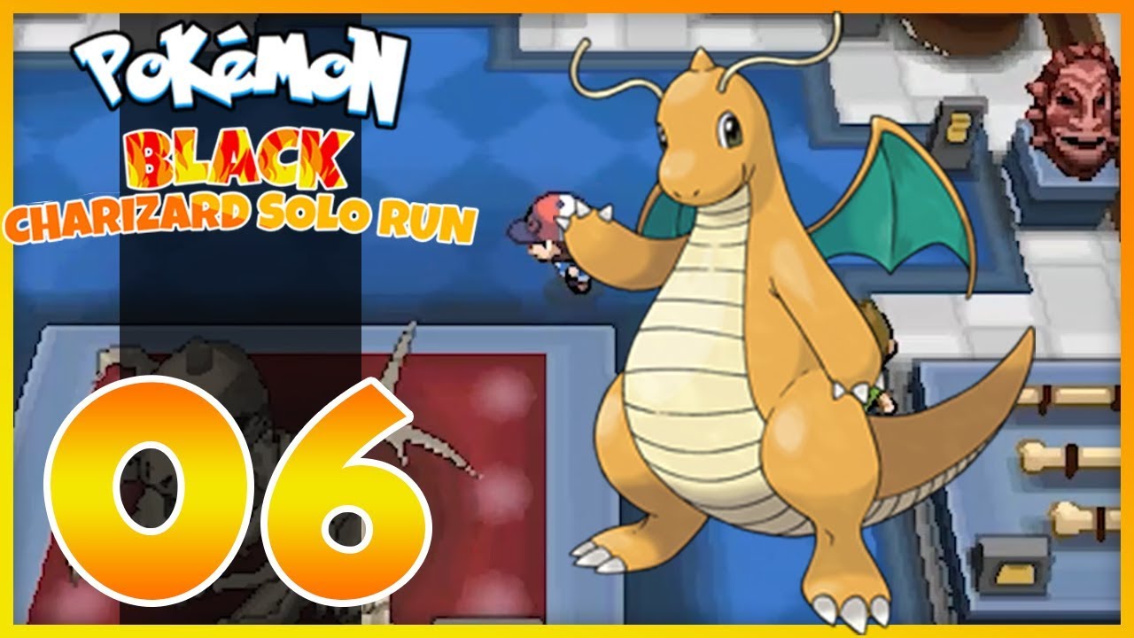 Pokemon Black Charizard Solo Run - Episode 6 - DRAGONITE SKELETON ...