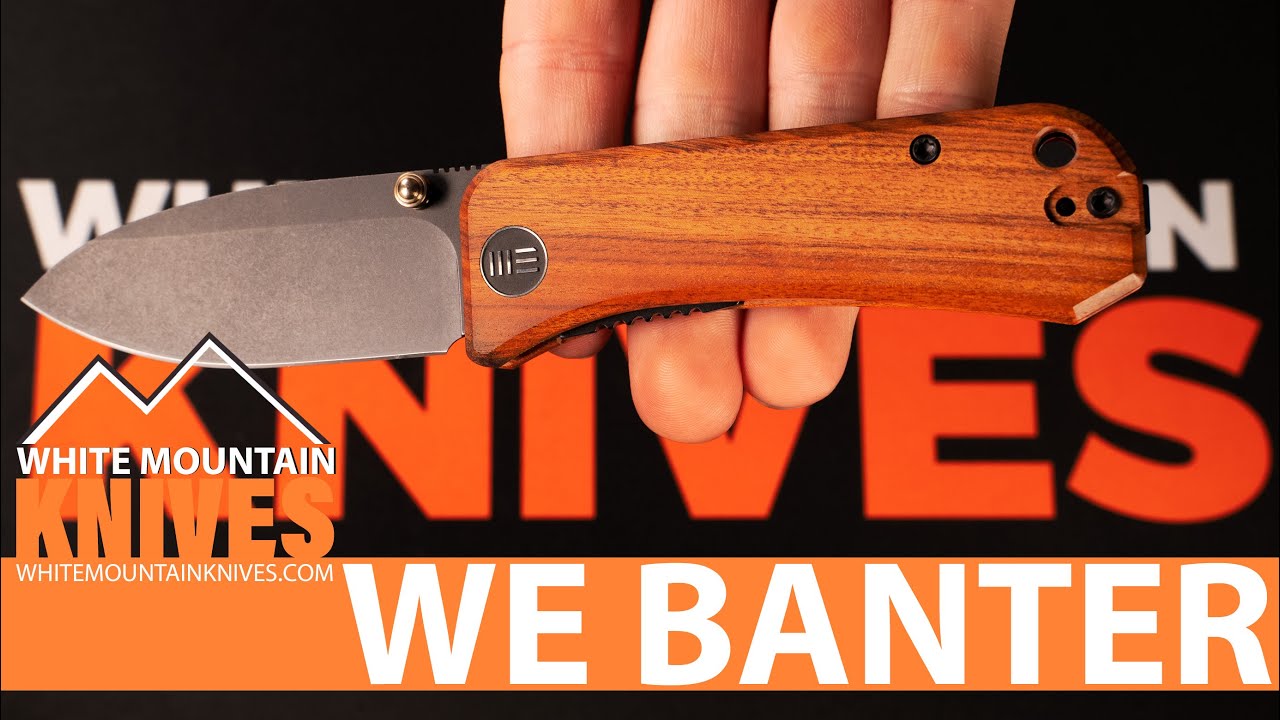 WE Banter Folding Knife - Dropping Dec 9 2022 - YouTube
