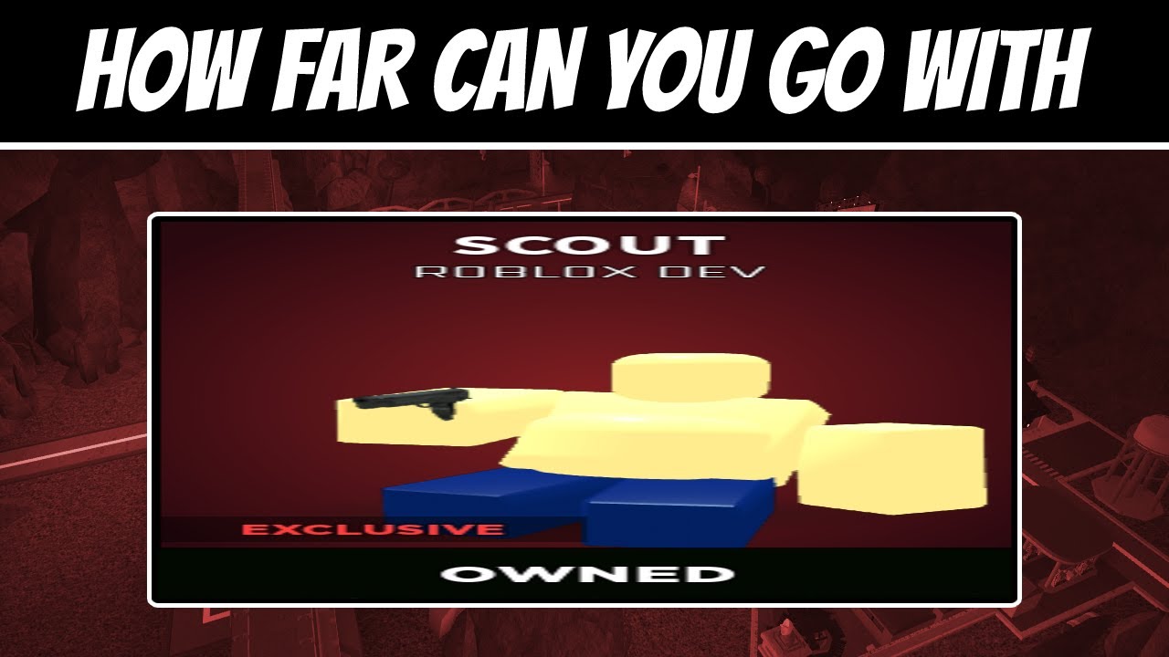 How far can you go with FAT SCOUT | Roblox Tower Battles - YouTube