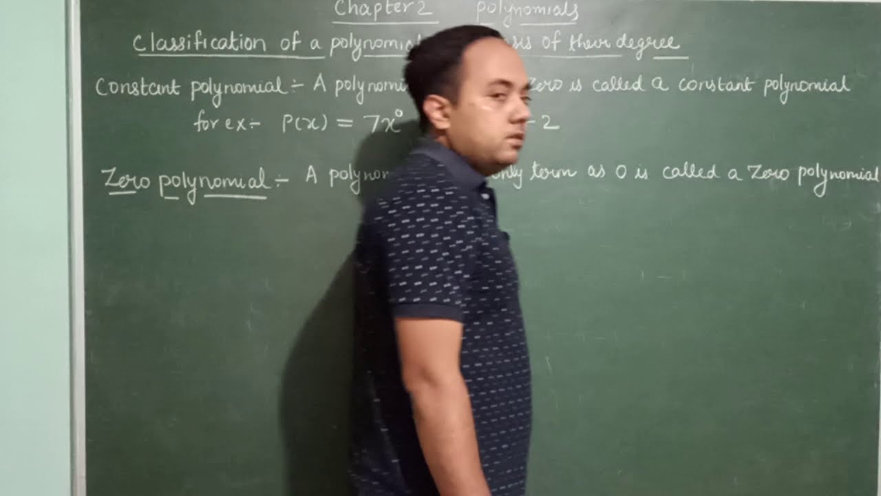class 9 maths chapter 2 polynomials, definition of constant and zero ...