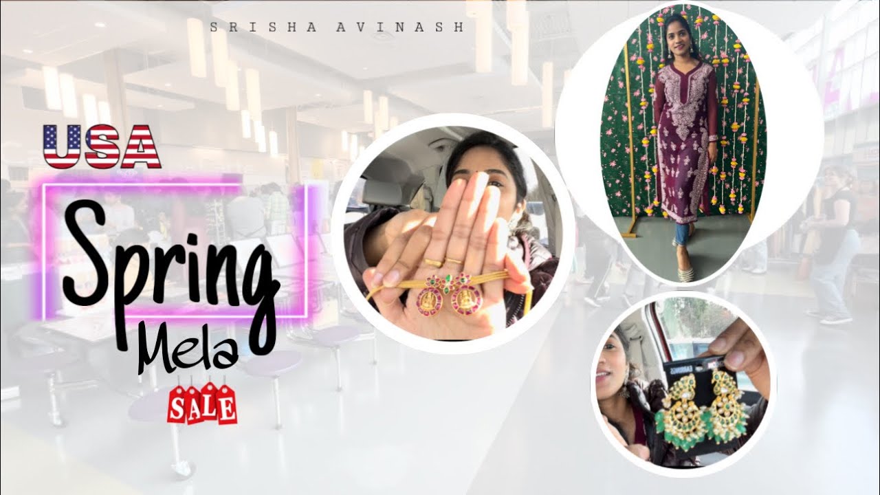 USA Spring Mela లో నేనేం కొన్నాను? Shopping Tips I usa telugu vlogs I ...