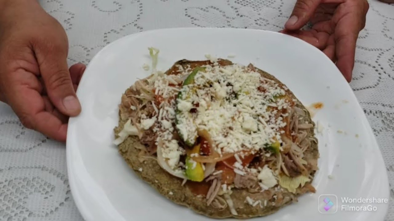 Ricas tostadas de lomo de cerdo estilo jalisco - YouTube