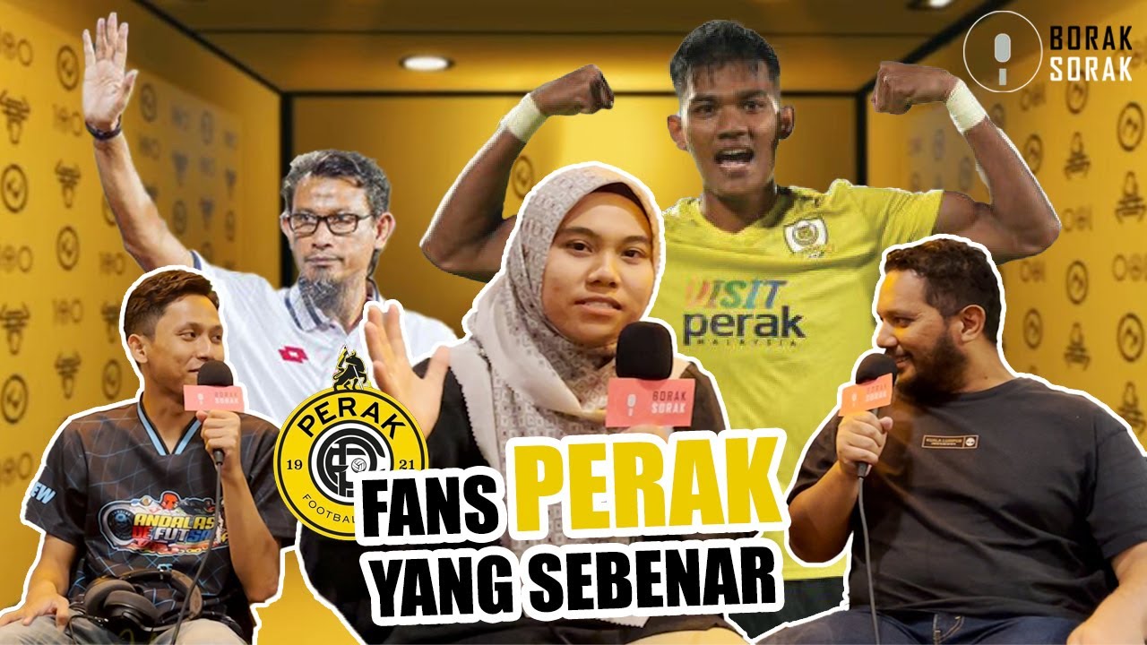 Fans Perak Yang Sebenar, Shahrel Fikri G.O.A.T Perak - YouTube