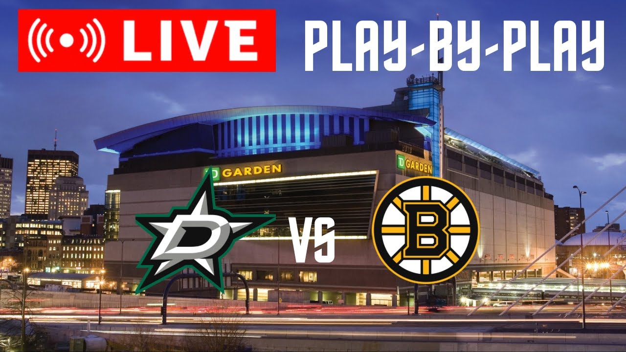 LIVE: Dallas Stars VS Boston Bruins Scoreboard/Commentary! - YouTube