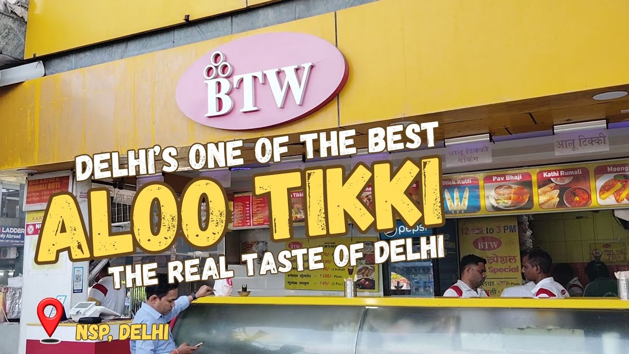 BTW Dilli ki Famous Aloo Tikki 😋 | Crunchy & Chatpata Taste | # ...