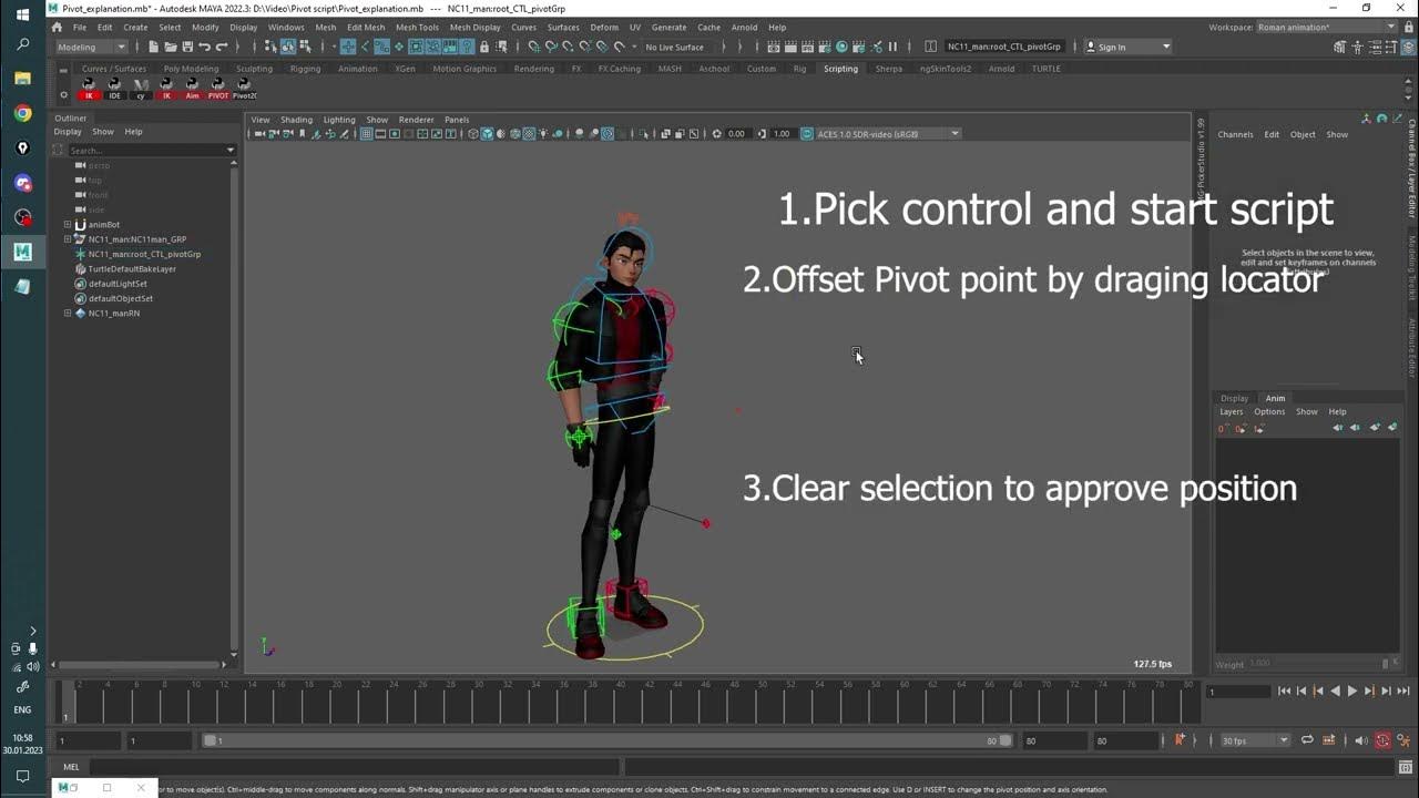 PIVOT Script Explanation 2 - YouTube