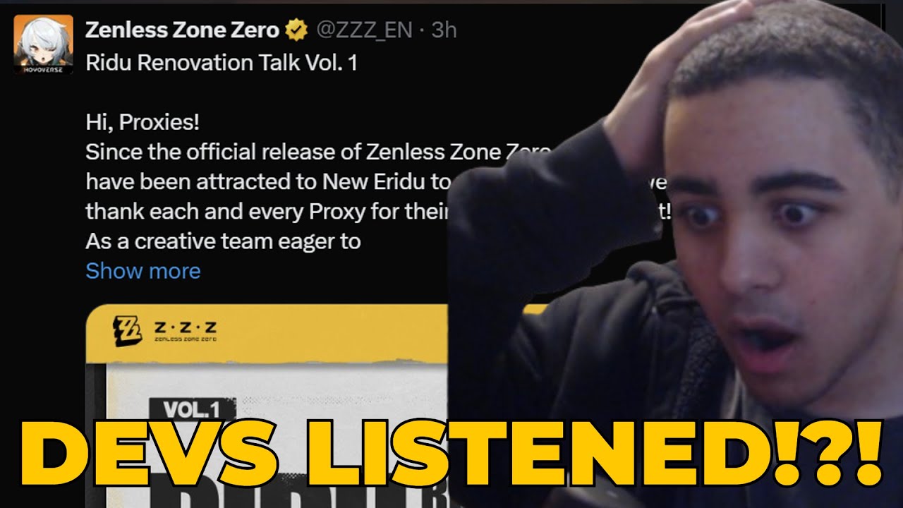 LESS TVs! OVERWORLD CHARACTERS! MASSIVE ZENLESS ZONE ZERO NEWS - YouTube
