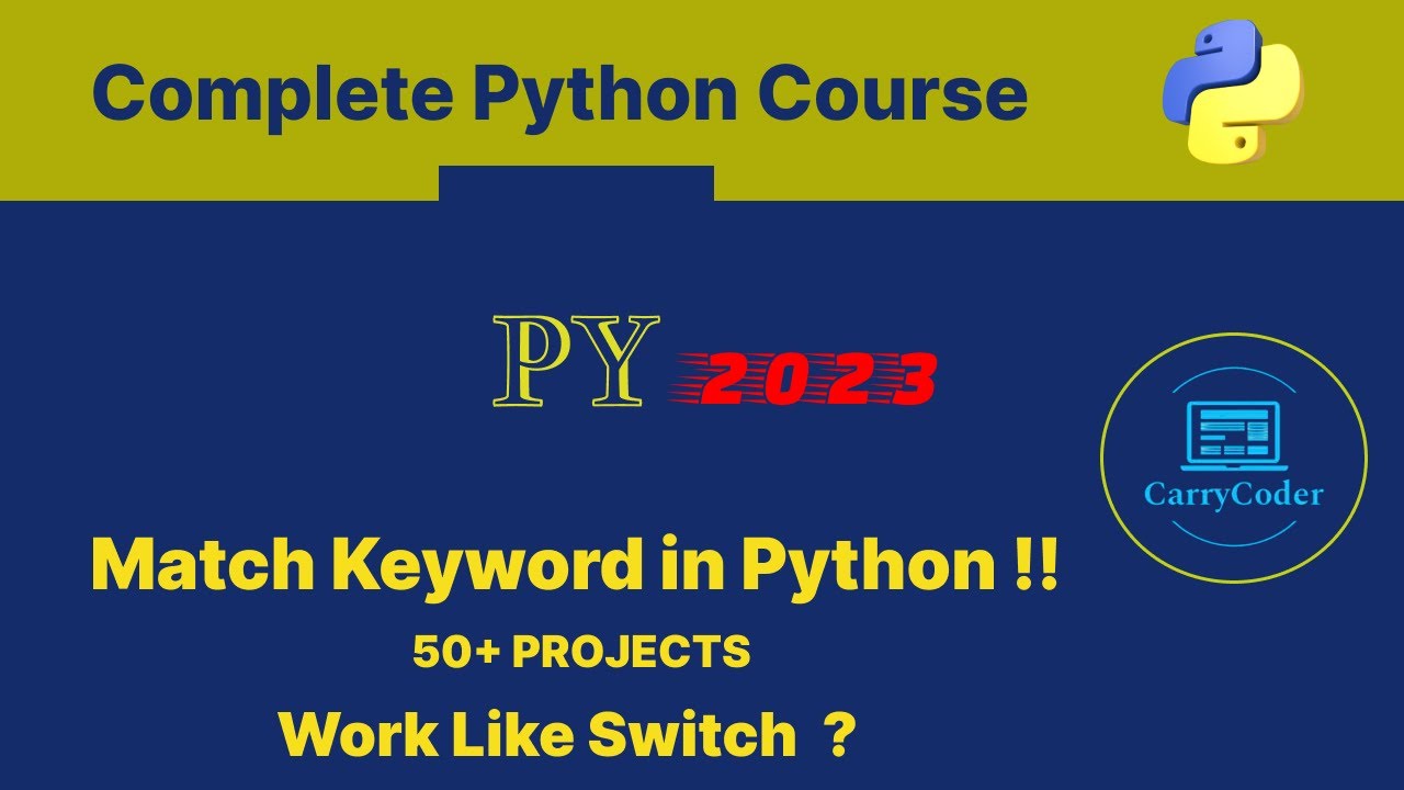 13 Match In Python Work Like Switch Complete Python Course By 13-match-in-python-work-like-switch-complete-python-course-by