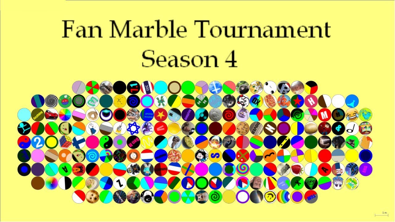 Fan Marble Tournament Season 4 Part A - YouTube