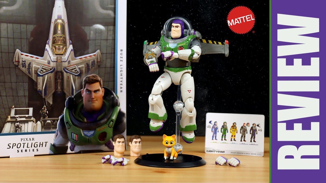 Best MATTEL Space Ranger Alpha Buzz Lightyear Figure? Pixar Spotlight ...