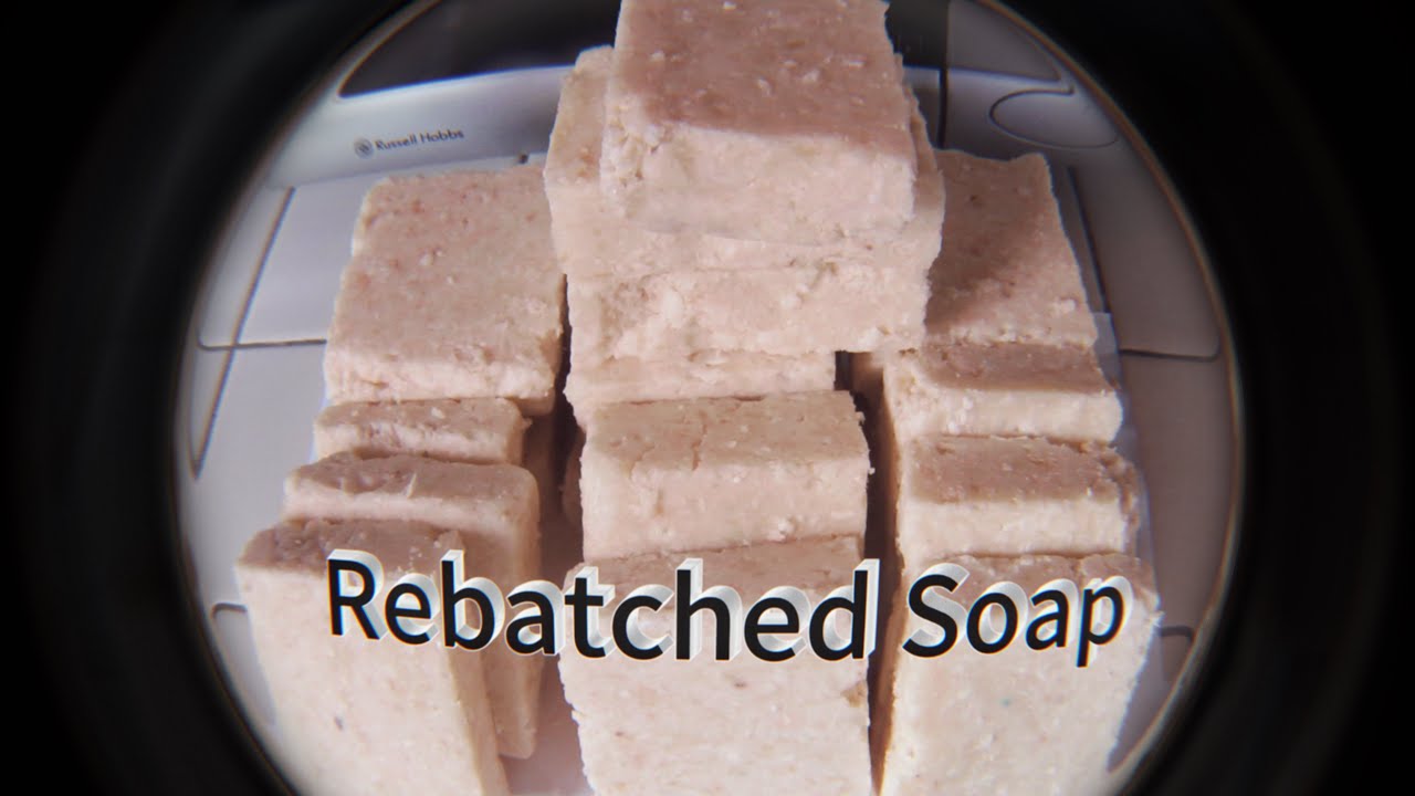 DIY: How I rebatched my lye-heavy soap(hot process) - YouTube