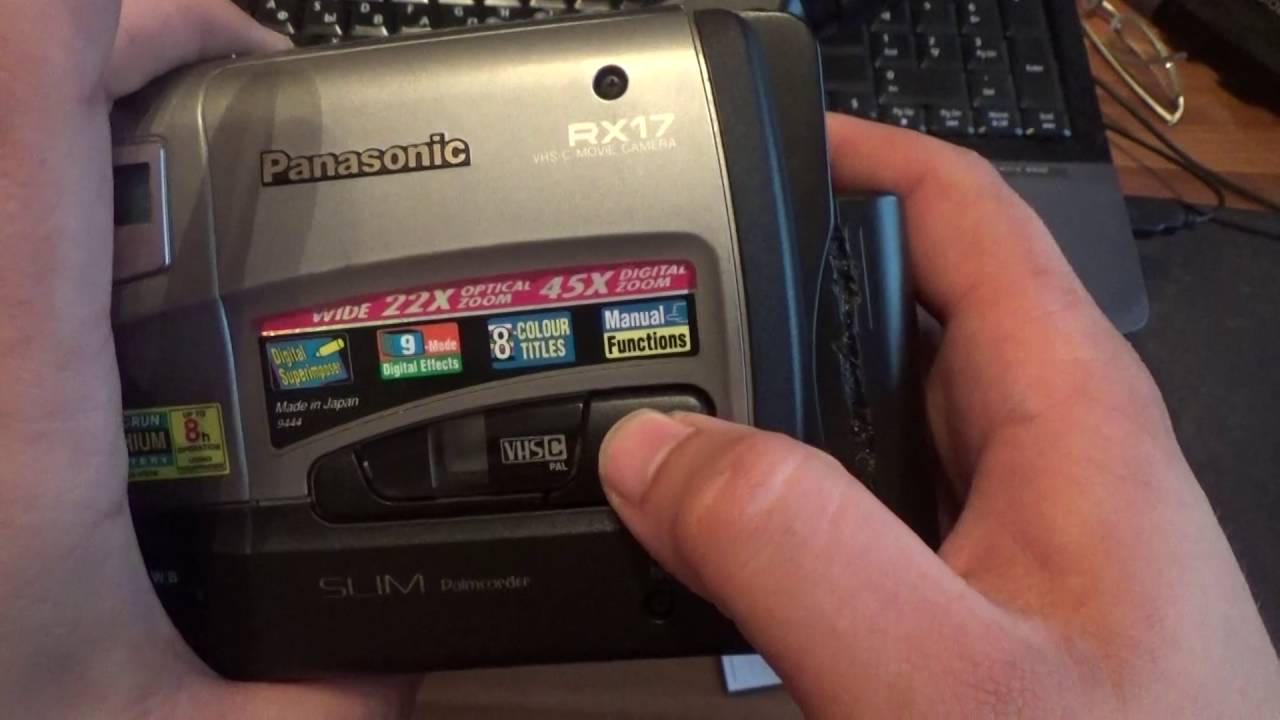 Panasonic NV RX17 1999 - YouTube