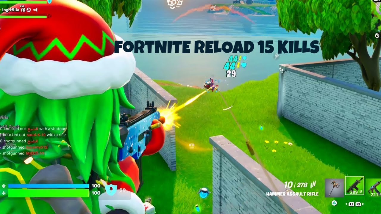 Fortnite Reload *Tips & Tricks* | 15 Insane Kills | Solo Kills - YouTube