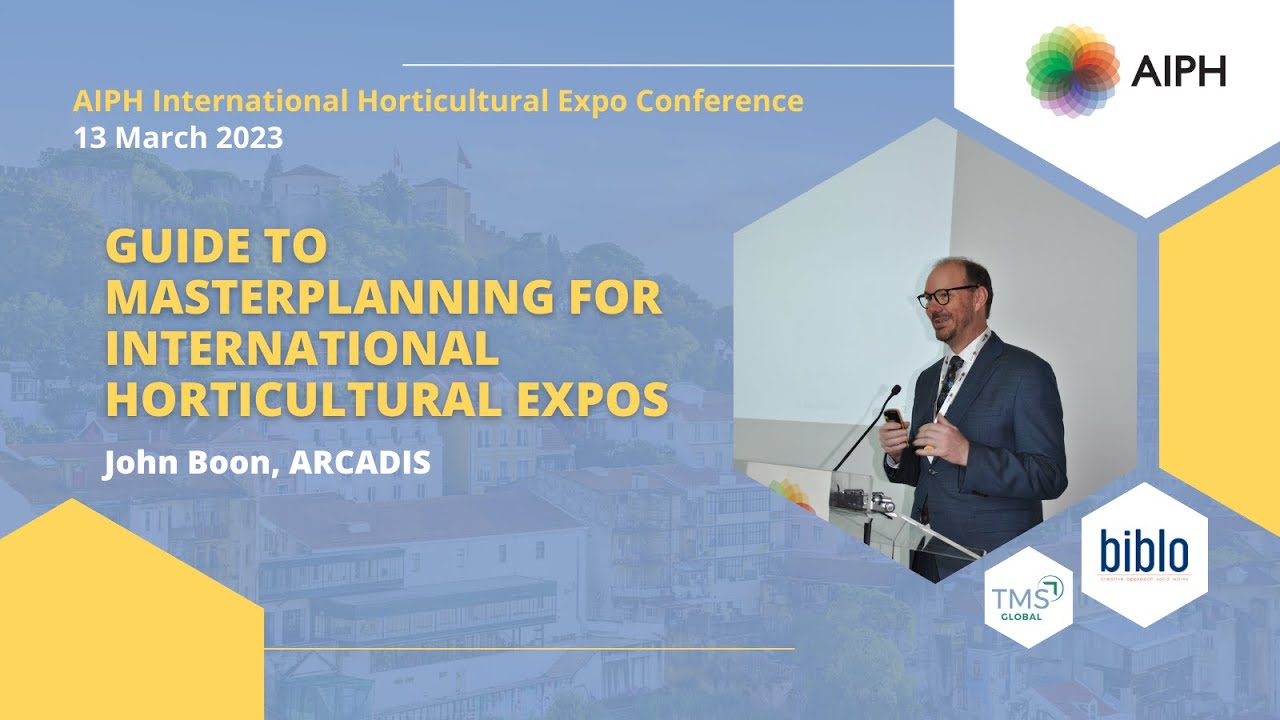 Guide to Expo Master Planning | John Boon, ARCADIS - YouTube
