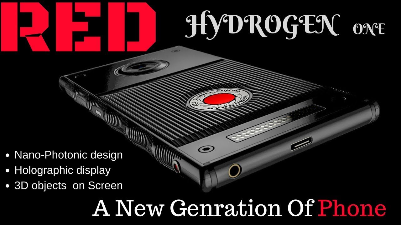 RED finally reveals what its 'holographic' phone screen। Hydrogen One ...