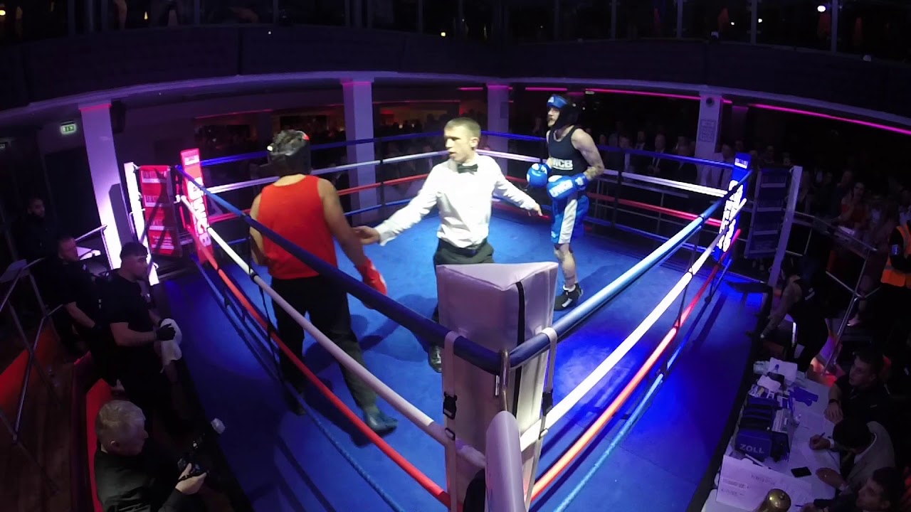 Ultra White Collar Boxing | Shrewsbury | Dave Hill VS Connor Middleton ...