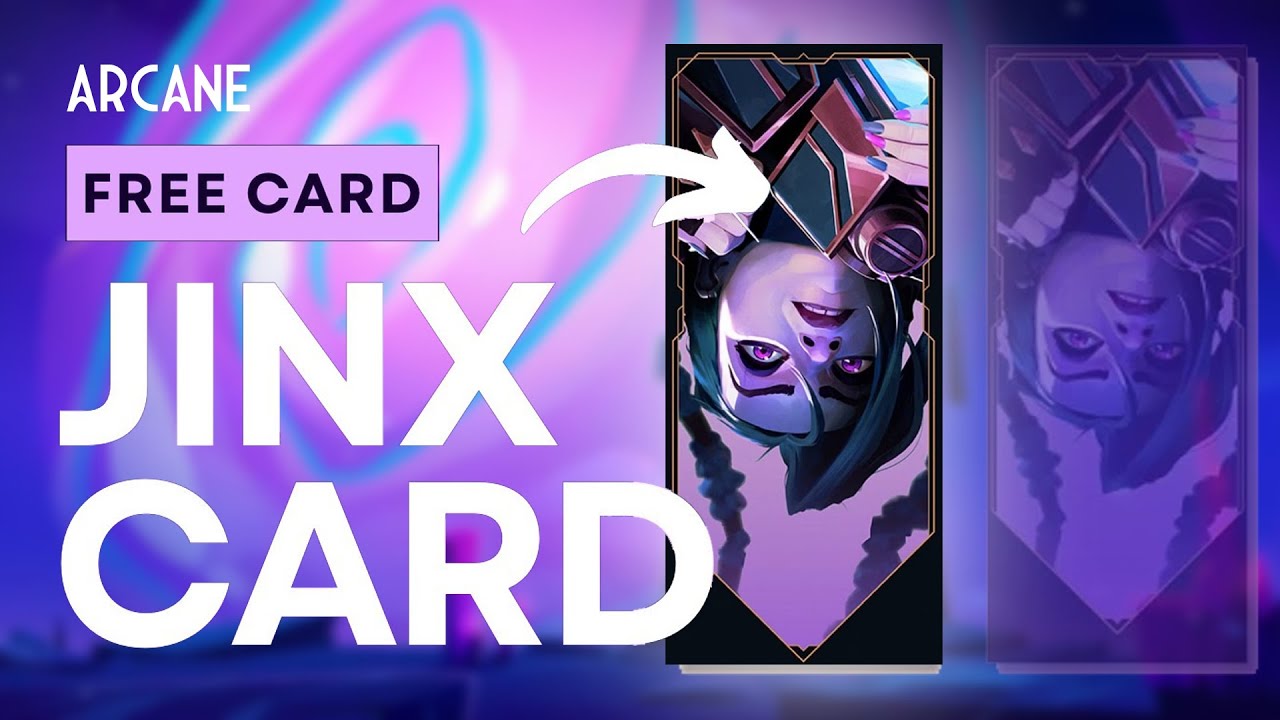 How to Get the Exclusive Arcane Jinx Player Card on Twitch! 💥 Limited ...