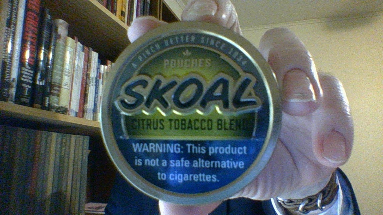 The Skoal Citrus Tobacco Blend Pouches Review - YouTube