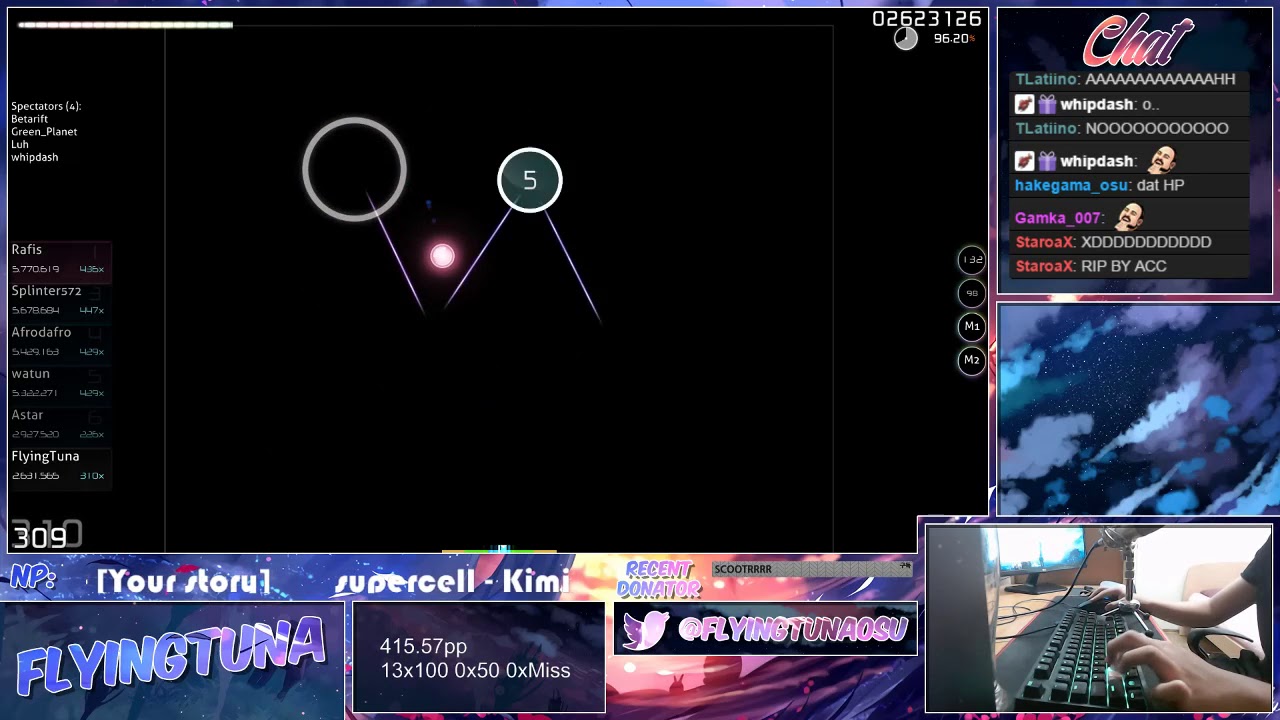 osu! | FlyingTuna | supercell - Kimi no Shiranai Monogatari [Your story ...