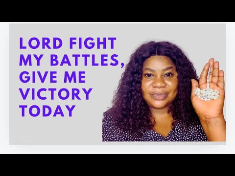 LORD FIGHT MY BATTLES GIVE ME VICTORY | HOUR OF DIVINE MERCY PRAYER ...