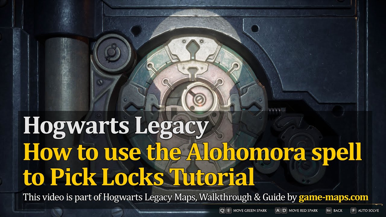 How to use the Alohomora spell to pick locks in Hogwarts Legacy ...