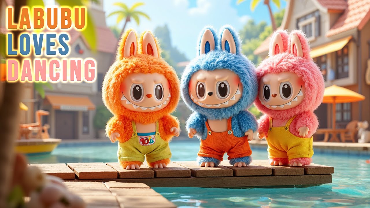 Labubu Loves Dancing | Funny Song For Baby & Nursery Rhymes by Toddler ...