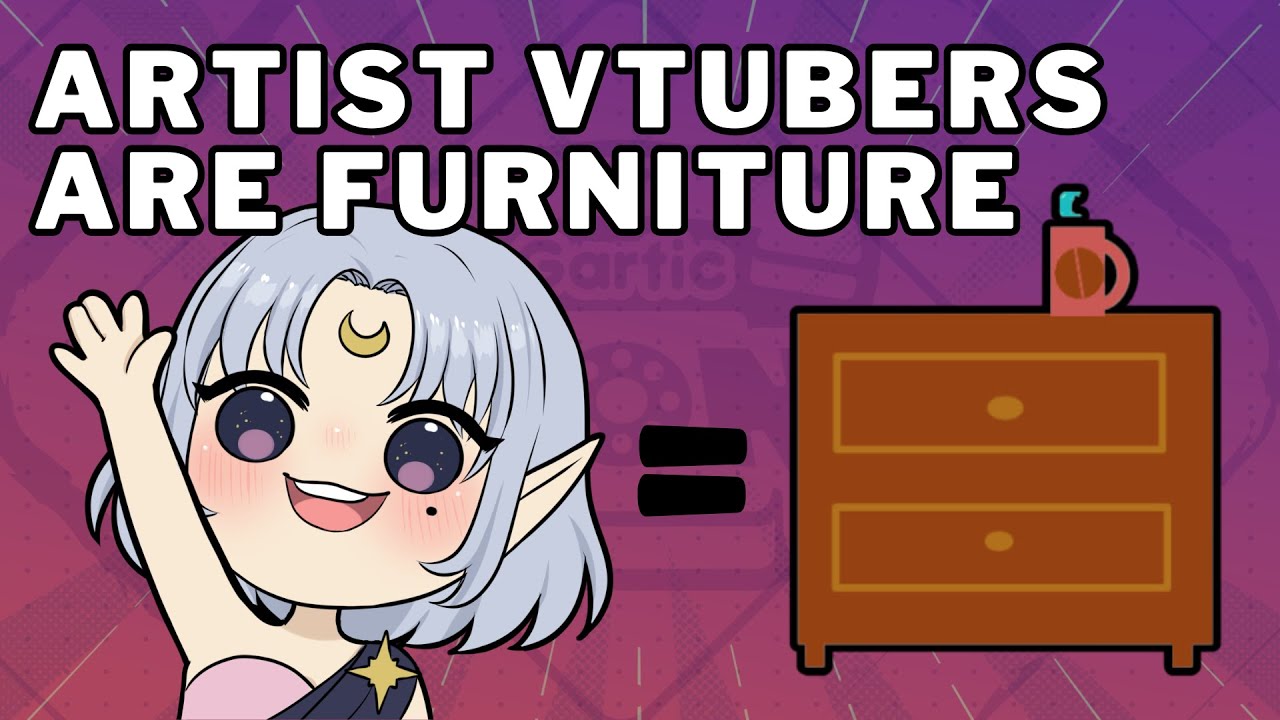 【Stream Clip】This Artist Vtuber is A Professional Furniture - YouTube