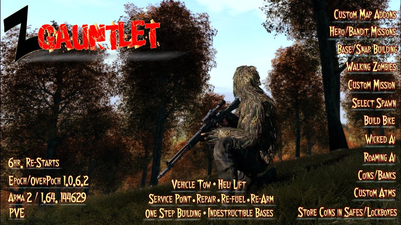 DayZ Overpoch 1.0.6.2 : How to Log into the Server with Steam [AO 1.64. ...