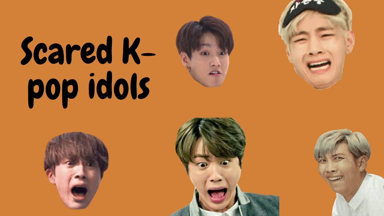 K-pop idols being scared compilation BTS, ATEEZ, SF9, A C E - YouTube