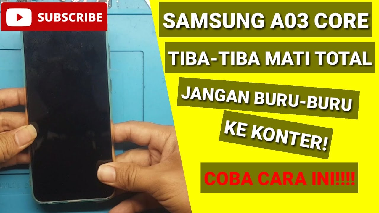 Samsung A03 core mati total - YouTube