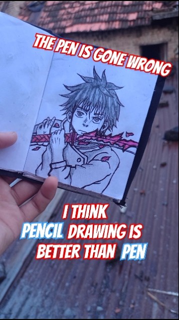 Yuta drawing gone wrong. #drawing #music #anime #yuta #penart # ...