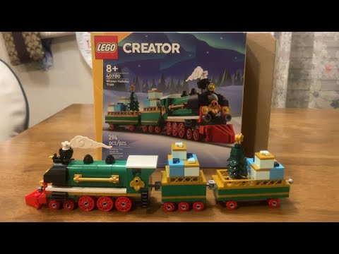 Lego Winter Holiday Train GWP Review - YouTube