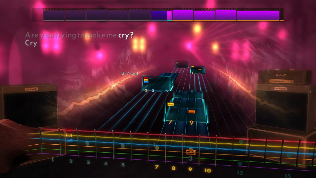 Ashnikko Ft. Grimes - Cry (Lead) Rocksmith 2014 CDLC - YouTube