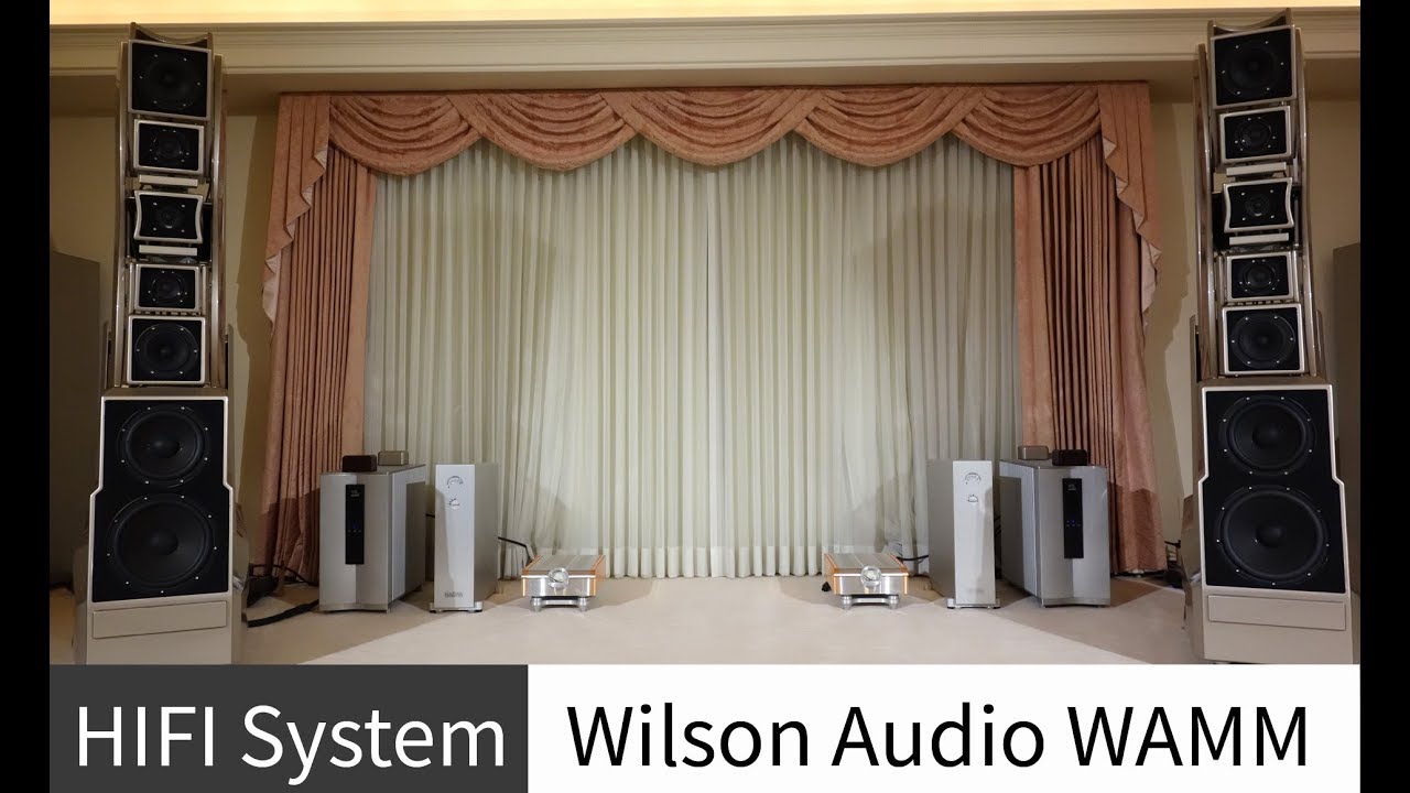 최고의 윌슨오디오 스피커를 만나다. Wilson Audio WAMM in David Wilson's house - YouTube