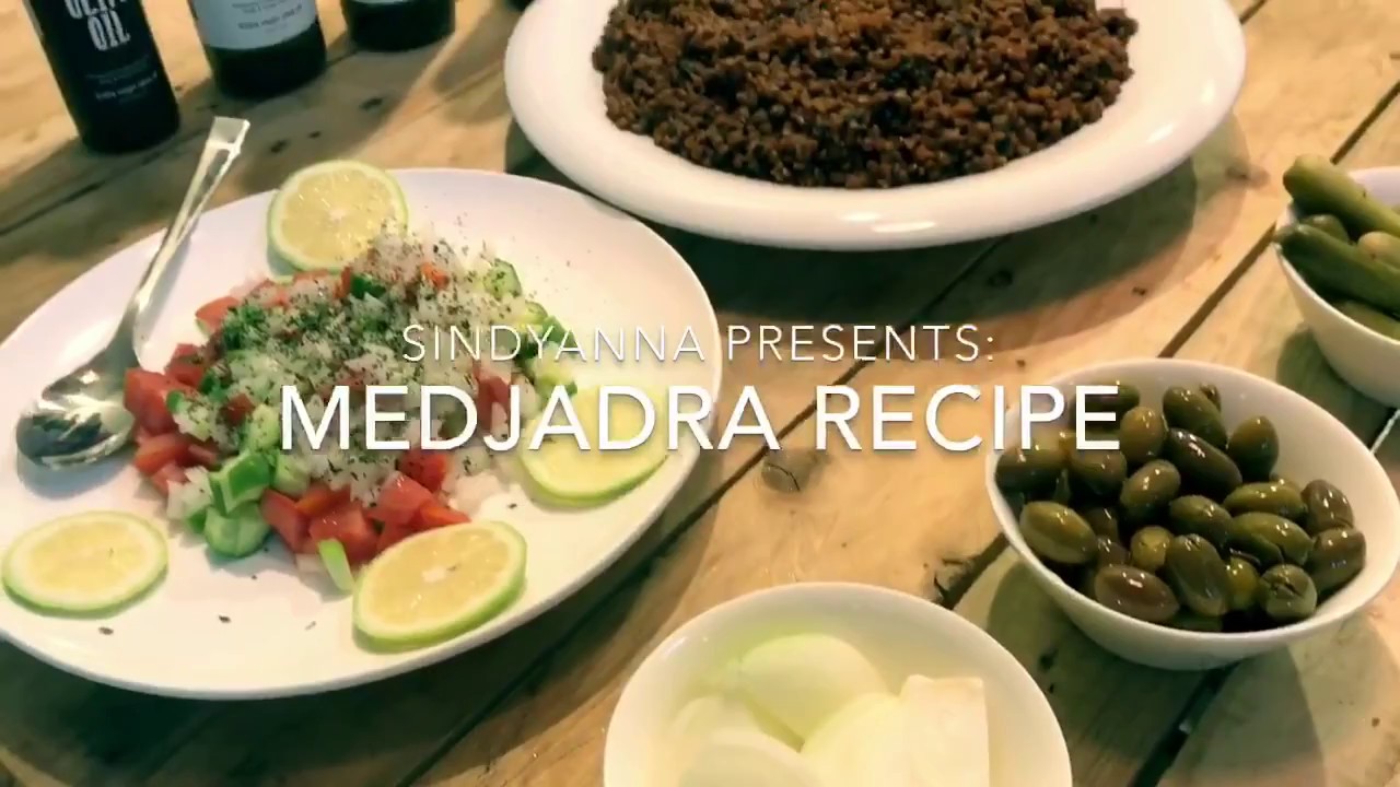 How to make mejadara - YouTube